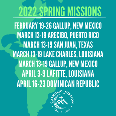 Catholic Mission Trips