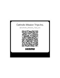 Venmo QR Code | Catholic Mission Trips Incorporated